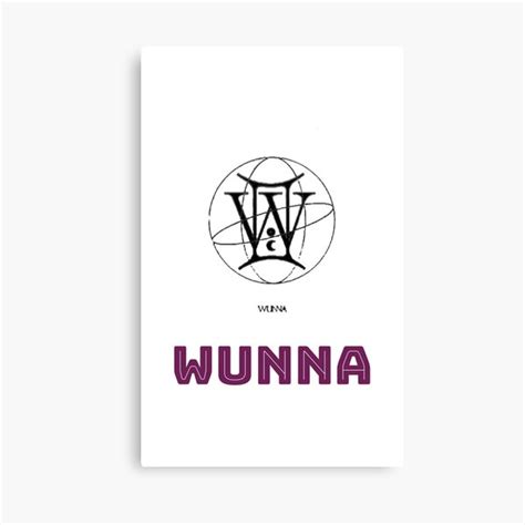 Wunna Canvas Prints Redbubble