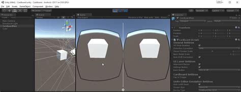 Google Cardboard Hello World In Unity Tales From The Rift