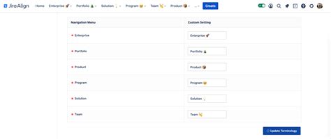 How To Customize The Top Navigation Bar Items In The Jira Align New Nav