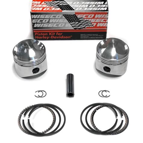 Wiseco Piston Kit K1653 Harley Davidson Evo Big Twin W Edelbrock Heads
