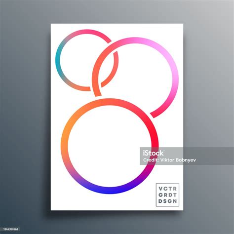 포스터 전단지 브로셔 커버 타이포그래피 또는 기타 인쇄 제품에 대한 그라데이션 최소한의 디자인 벡터 일러스트레이션 0명에 대한 스톡 벡터 아트 및 기타 이미지 Istock