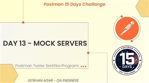 Postman 15 Days Test Challenge Day 13 Mock Servers Youtube