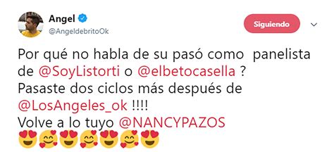 El enfrentamiento entre Nancy Pazos y Ángel De Brito Infobae