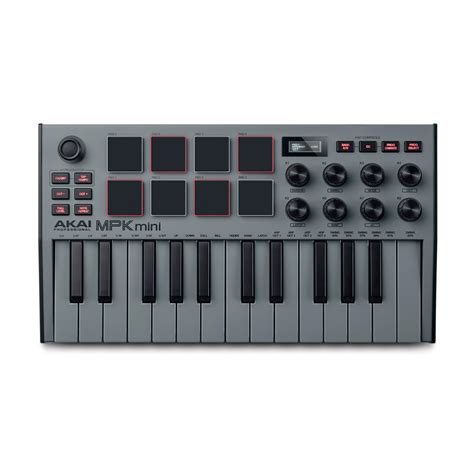 Akai MPK Mini MK MIDI Controller Special Edition Grey