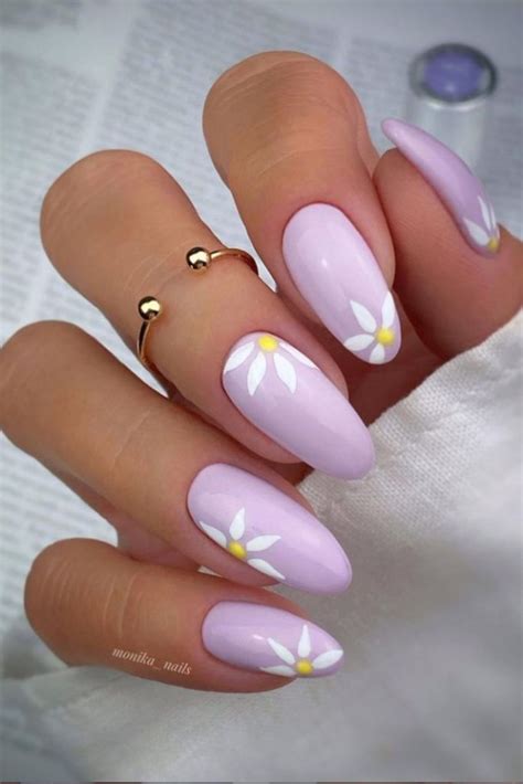 Simple Nail Designs Almond Shape Daily Nail Art And Design