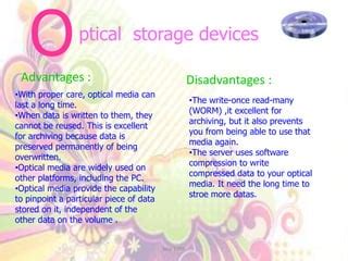 Storage Devices PPTX