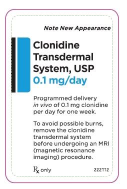 Clonidine Patch Package Insert Prescribing Information
