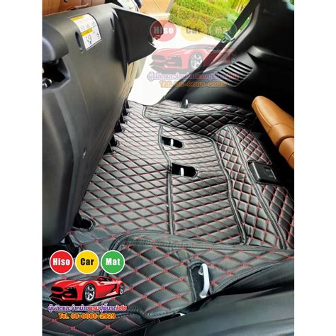 พรมหนังเฉพาะปูพื้นแถวสาม 1ชิ้น Isuzu Mux2021 23 Shopee Thailand