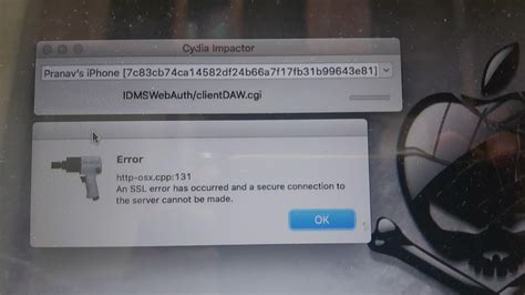 Question I Get This Error Everytime I Try To Side Load Anything From Impactor I M On The