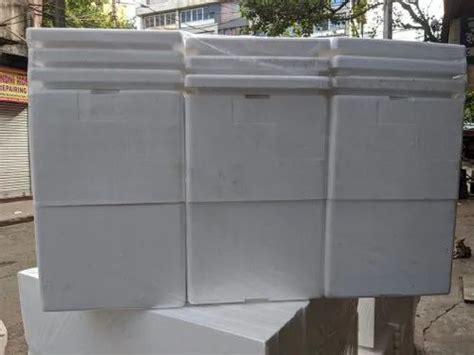 White Boxes Thermacol Box Capacity 5kg 45 Kg Thickness 25mm At