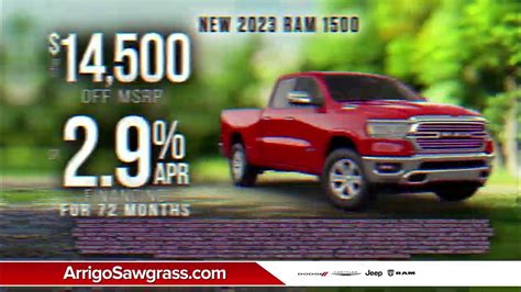 Arrigo Sawgrass Chrysler Dodge Jeep Ram Youtube