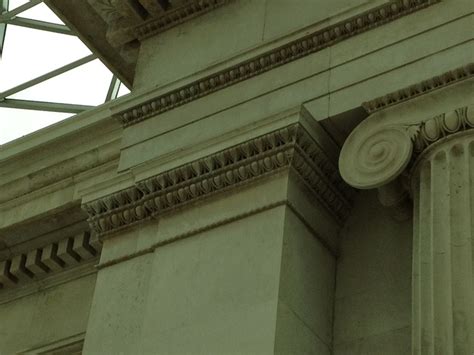 Ionic Capitals British Library London British Library Classical Ionic