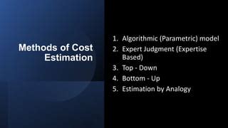 Cost estimation | PPSX | Shareware and Freeware | Computer Software and Applications