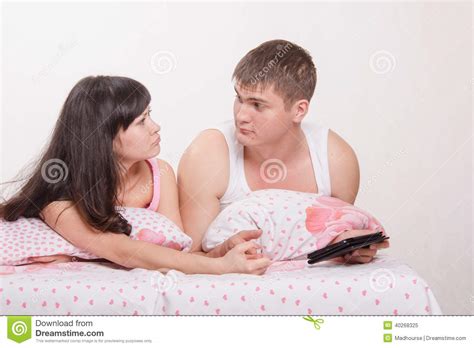 Husband Wife Robbed Tablet Computer Stock Image Image Of Tablet