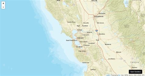 Esri Leaflet Layers Codesandbox