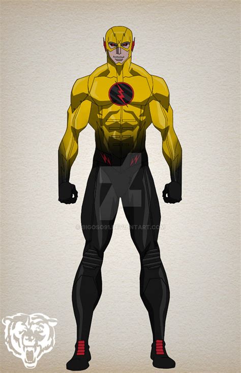 The Cw Reverse Flash Animated Character Design By Bigoso91 On Deviantart