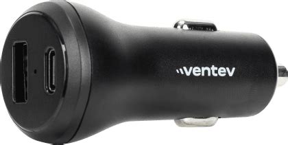 Ventev W Dual Usb C Usb A Fast Car Charger From Xfinity Mobile In Black