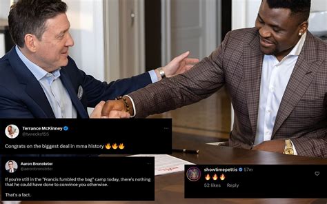 Francis Ngannou PFL UFC World Hails Francis Ngannou For Breaking The Glass Ceiling With Massive