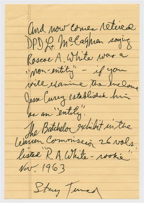 Handwritten Notes