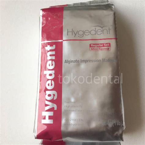 Jual Alginat Hygedent Regular Setting Normal Setting Ed Juli 2025