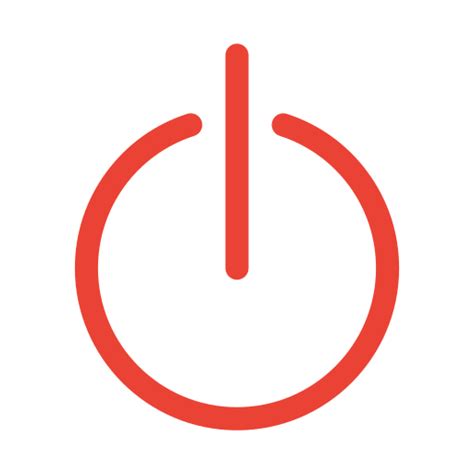 Power Button Generic Color Fill Icon