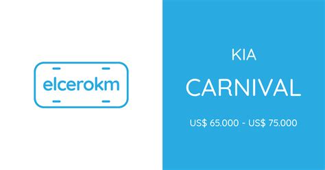 Precios De Kia Carnival 0km 2025 Argentina