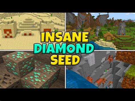 Seed Showcase Lots O39 Diamonds Minecraft Blog
