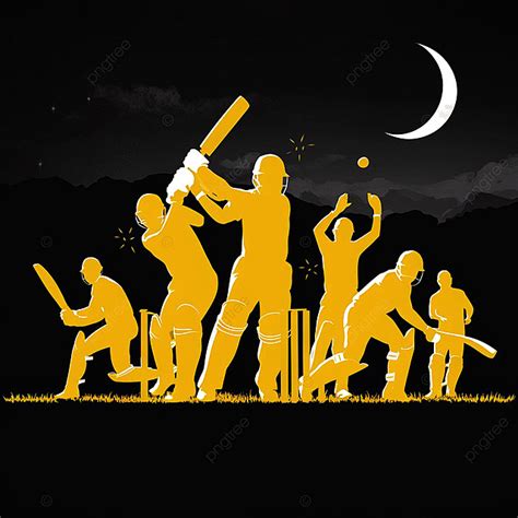 크리켓 선수 03의 벡터 실루엣 디자인 크리켓 팀 크리켓 운동장 크리켓 경기 배경 일러스트 및 사진 무료 다운로드 Pngtree