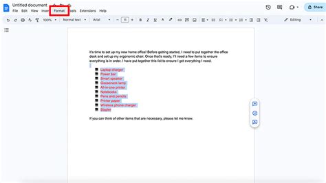 How To Customize Bullet Points In Google Docs