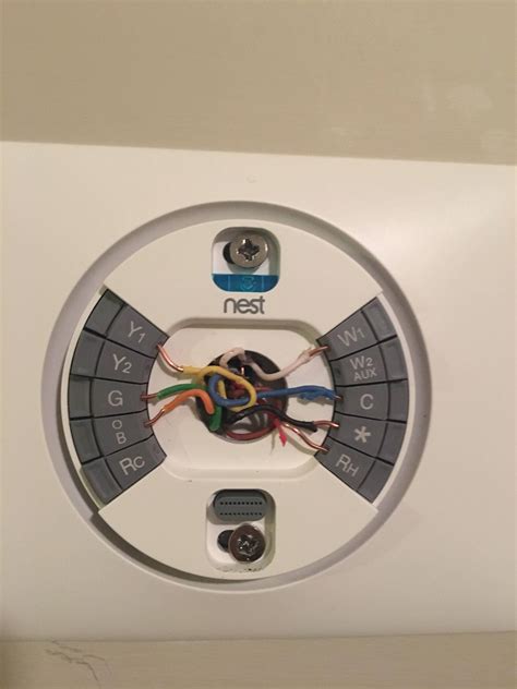 Electrical Installing Nest 3rd Generation Thermostat From Old Trane Weathertron Thermostat
