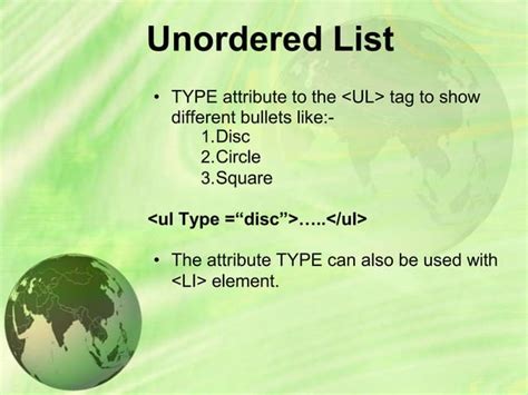 Presentation Of Hyper Text Markup Language Ppt