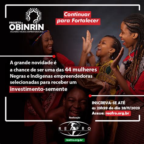 Obinrin Continuar Para Fortalecer Reafro
