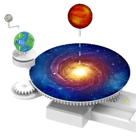 Educational Diy Stem Plastic Battery Operated Eight Planets Solar System Model Primary School