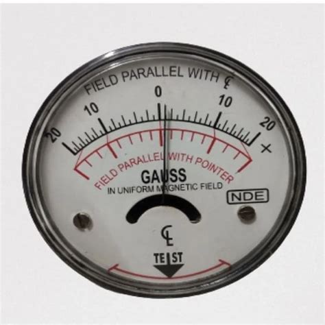 Analog 2400 Mt Gauss Uniform Magnetic Field Meter At ₹ 4500piece In Nagpur