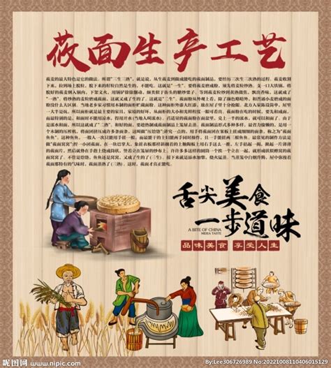 莜面窝窝背景墙设计图 海报设计 广告设计 设计图库 昵图网
