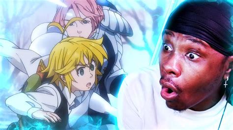 Meliodas Vs Gilthunder Seven Deadly Sins Episode 3 Reaction Youtube