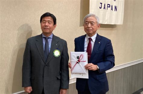 2022年10月5日水スペシャルオリンピッックス日本三重支援品目録贈呈式 津ロータリークラブ