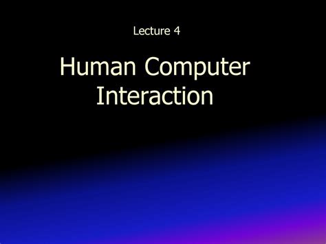 What Are The Four Metaphors Used To Describe Human Computer Interaction