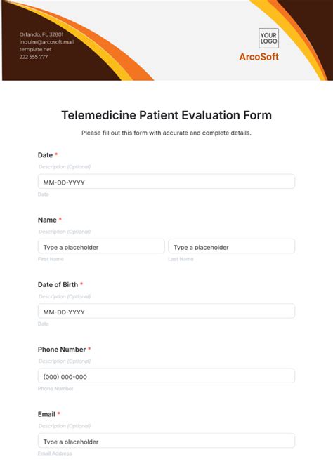 Free Patient Templates To Edit Online