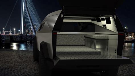 露营版赛博特斯拉「cyber Truck」开启预定 Nowre现客