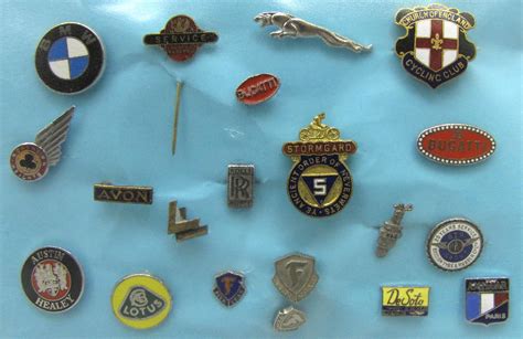 Bonhams Cars Twenty Assorted Lapel Badges And Pins