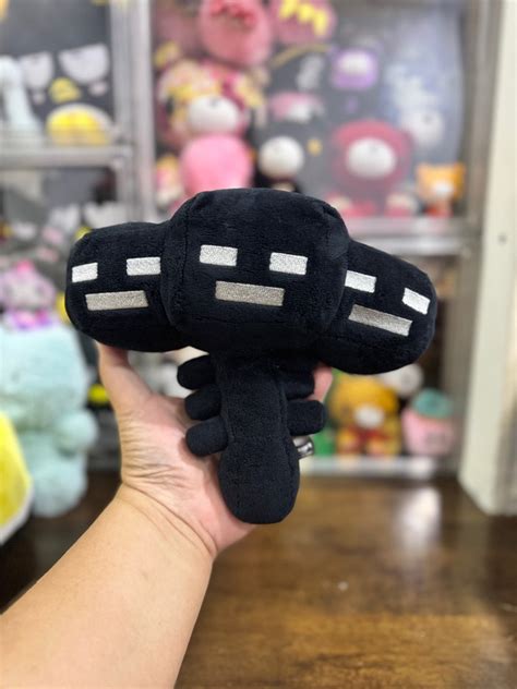 Minecraft Wither Plush Hobbies And Toys Toys And Games On Carousell