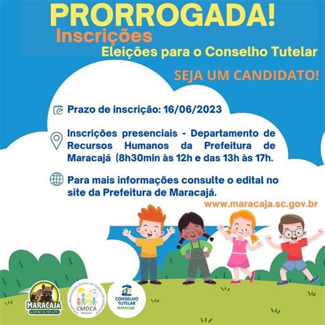 Prorrogadas Até O Dia 16 De Junho às Inscrições Escolha Membros Do
