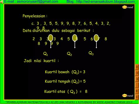 5 Kuartil Ppt