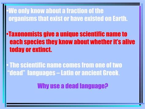 Taxonomyppt Ppt