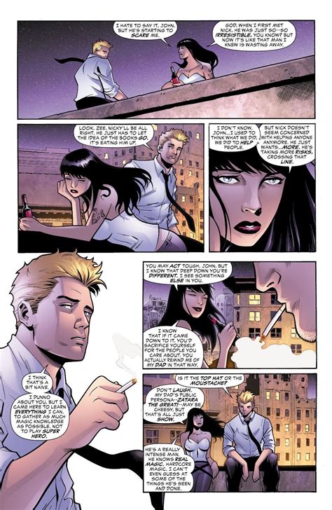 Pin By Monila On • Zatanna • Constantine Comic Justice League Comics