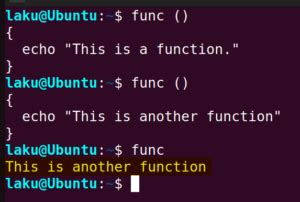 Bash Functions LinuxSimply