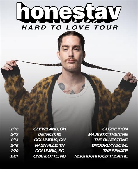 Hard To Love Tour Honestav