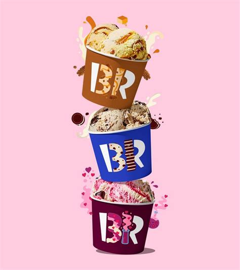Jkrs Baskin Robbins Refresh Dieline Packaging Inspiration Ice