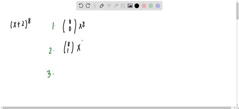 Solved Write The First Three Terms In Each Binomial Expansion Expressing The Result In